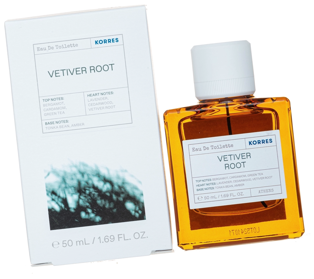 Eau de toilette Korres Vetiver Root 50 мл для женщин и мужчин / Ветивер Рут