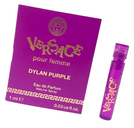 Женские духи Versace Dylan Purple 1 мл пробник - Версаче Дилан Перпл Фиолетовый Флакон аромата