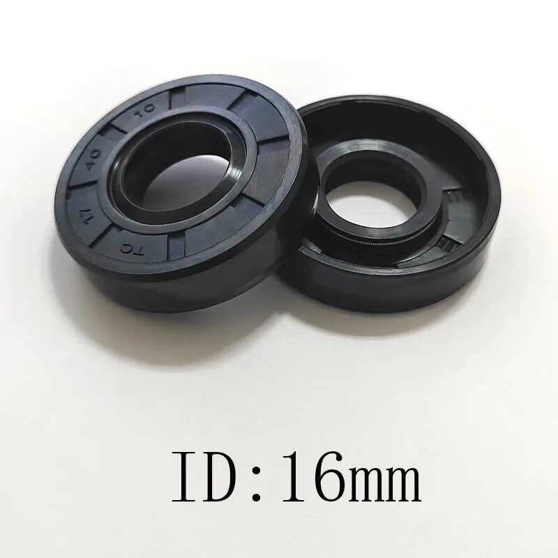 2 шт. FSMORC сальники NBR черный 16 мм 16x29x7mm 2pcs