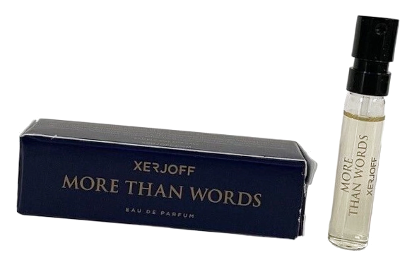 Миниатюра Xerjoff More Than Words 2 мл - парфюм для женщин и мужчин / Ксерджофф Мор Зен Вордс