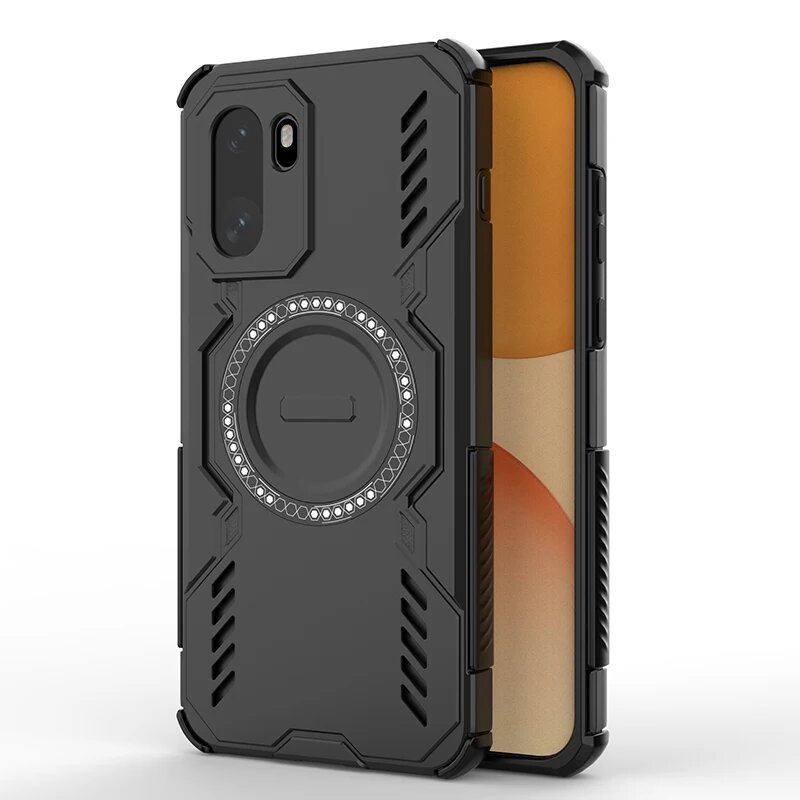 Чехол для OnePlus 15R / OnePlus Ace 6 / OnePlus Ace 6T: Магнитный, OnePlus Ace 6T, DJ- Black