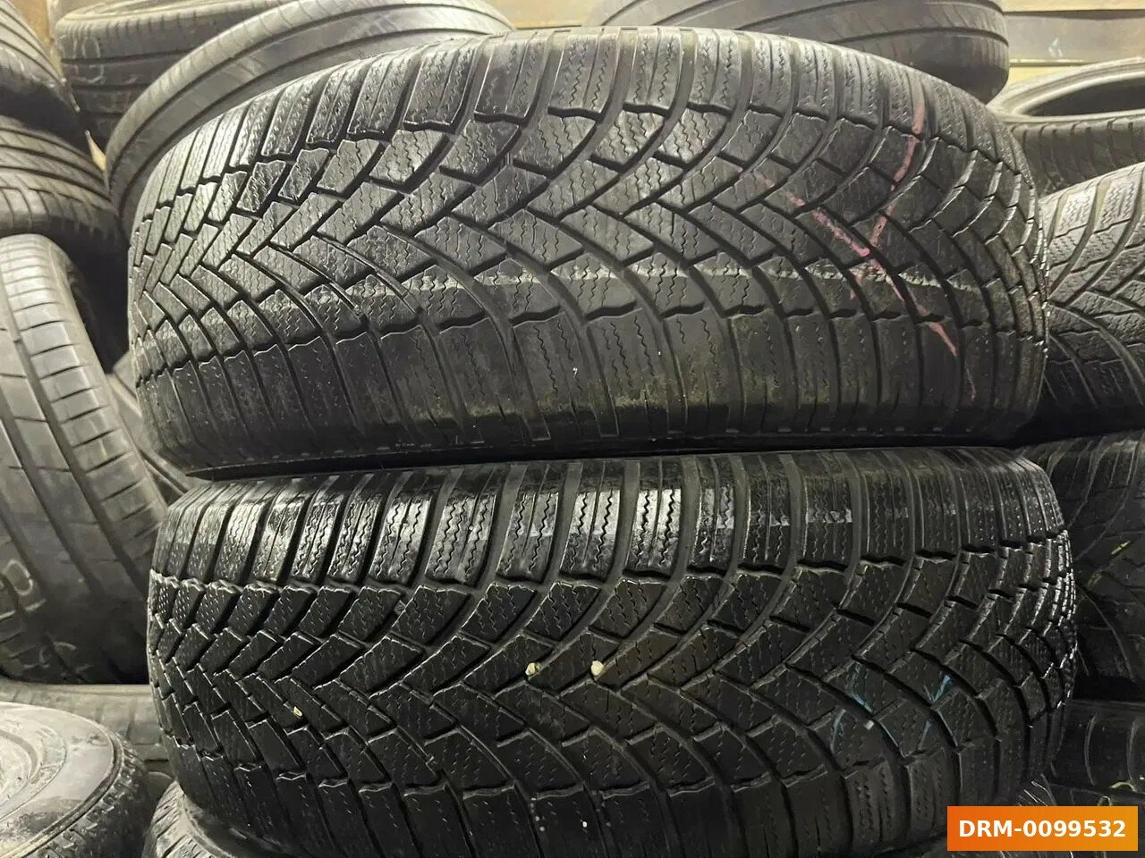 Комплект (2 шт) зимних БУ шин Bridgestone Blizzak LM-005 205/60 R16 50% износ 8543459617