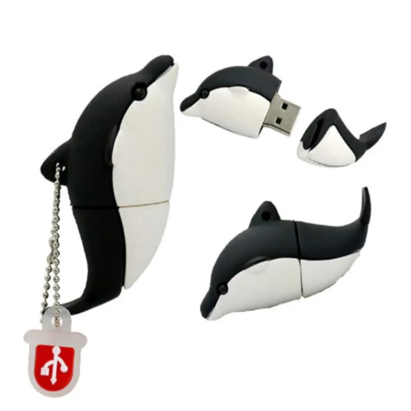 USB-флешка дельфин 32 ГБ, USB 2.0
