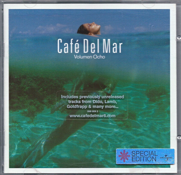 Компакт-диск Vol. 8-Cafe Del Mar (1 CD)