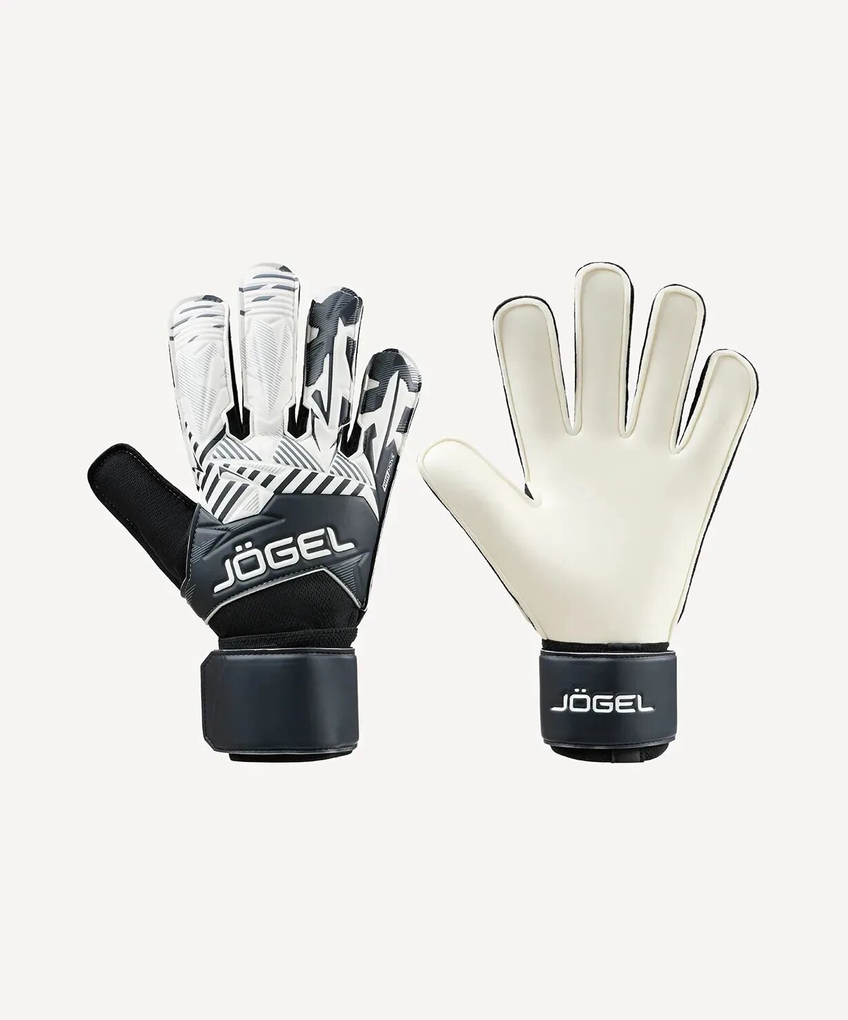 Перчатки вратарские Jogel Magnum BL3 Flat черный, размер 4