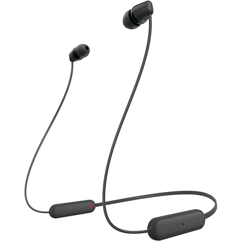 Беспроводные наушники-вкладыши Sony WI-C100 черный (WI-C100)