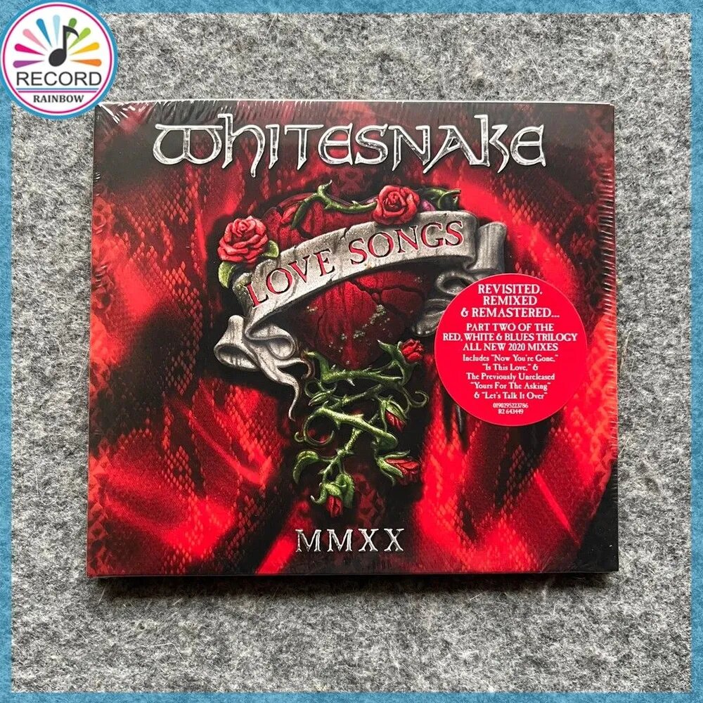CD Whitesnake Love Songs CD 1Z04558 запечатанный совершенно новый альбом
