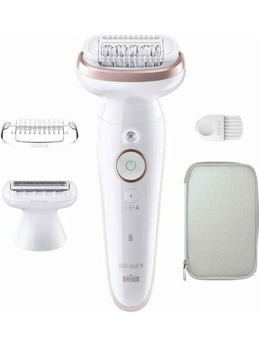Braun Эпилятор S9 SES 9-030 SmartTouch Flamingo белый/розовый тип 5380 1