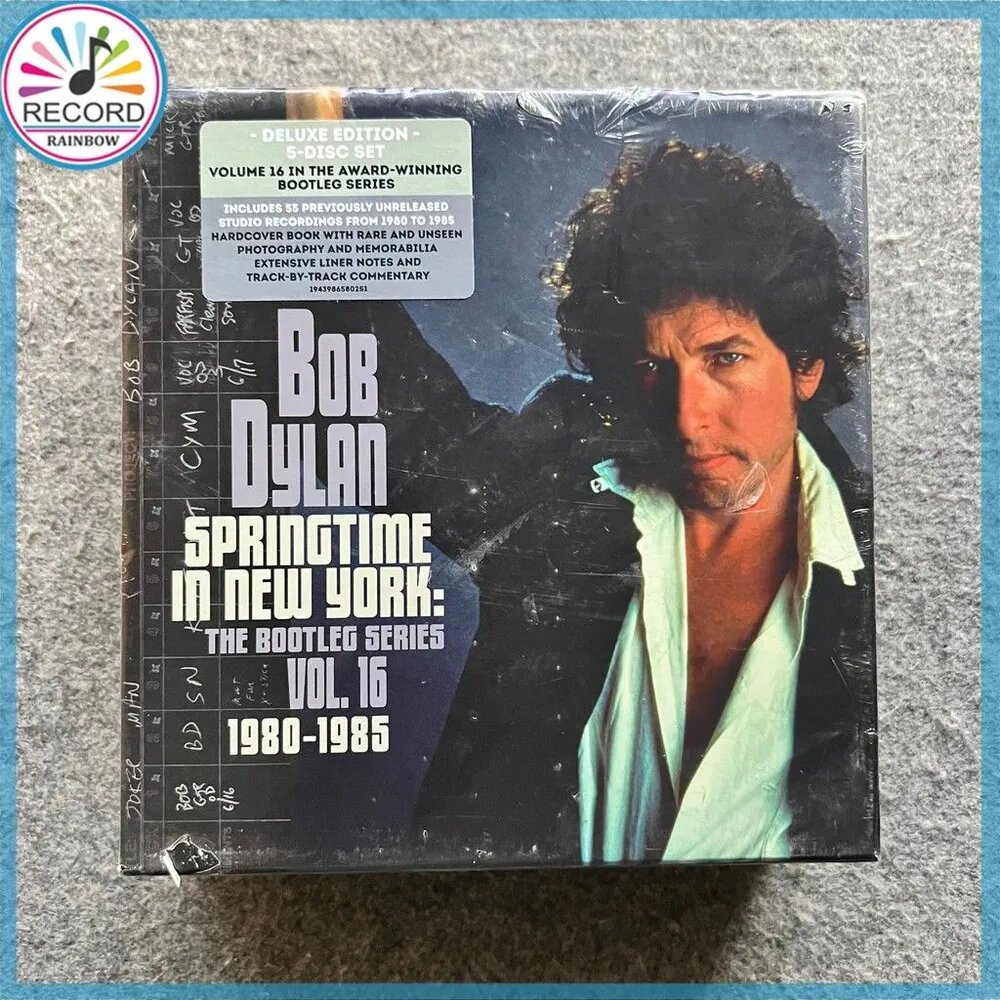 CD Bob Dylan Springtime In New York The Bootleg Series Vol. 16 1980 1985 5CD 1Z05592 запечатанный совершенно новый альбом