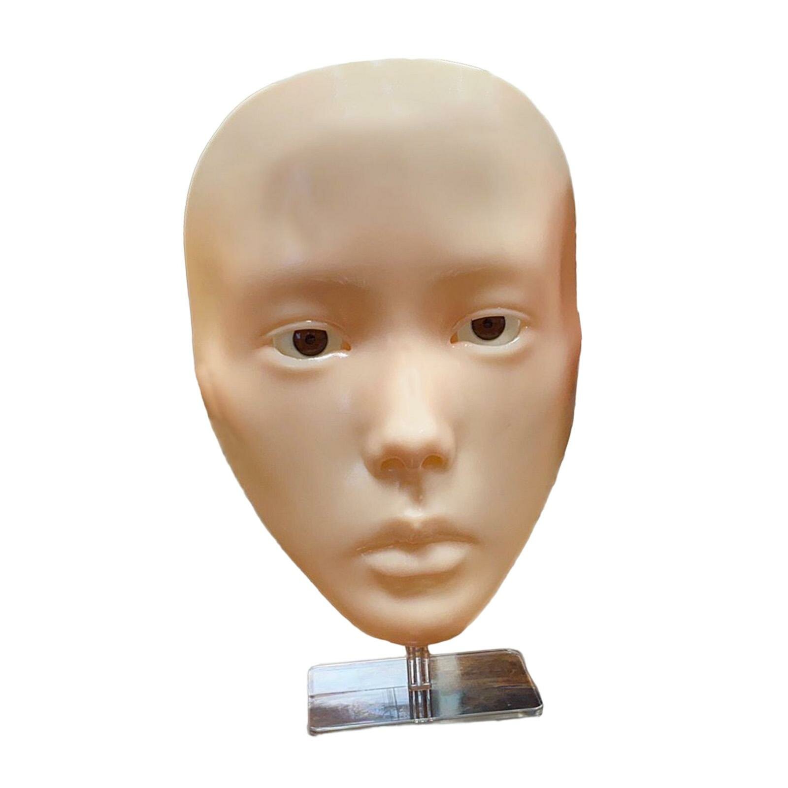 3D-модель доски для тренировки макияжа всего лица с подставкой, реалистичный стиль.
