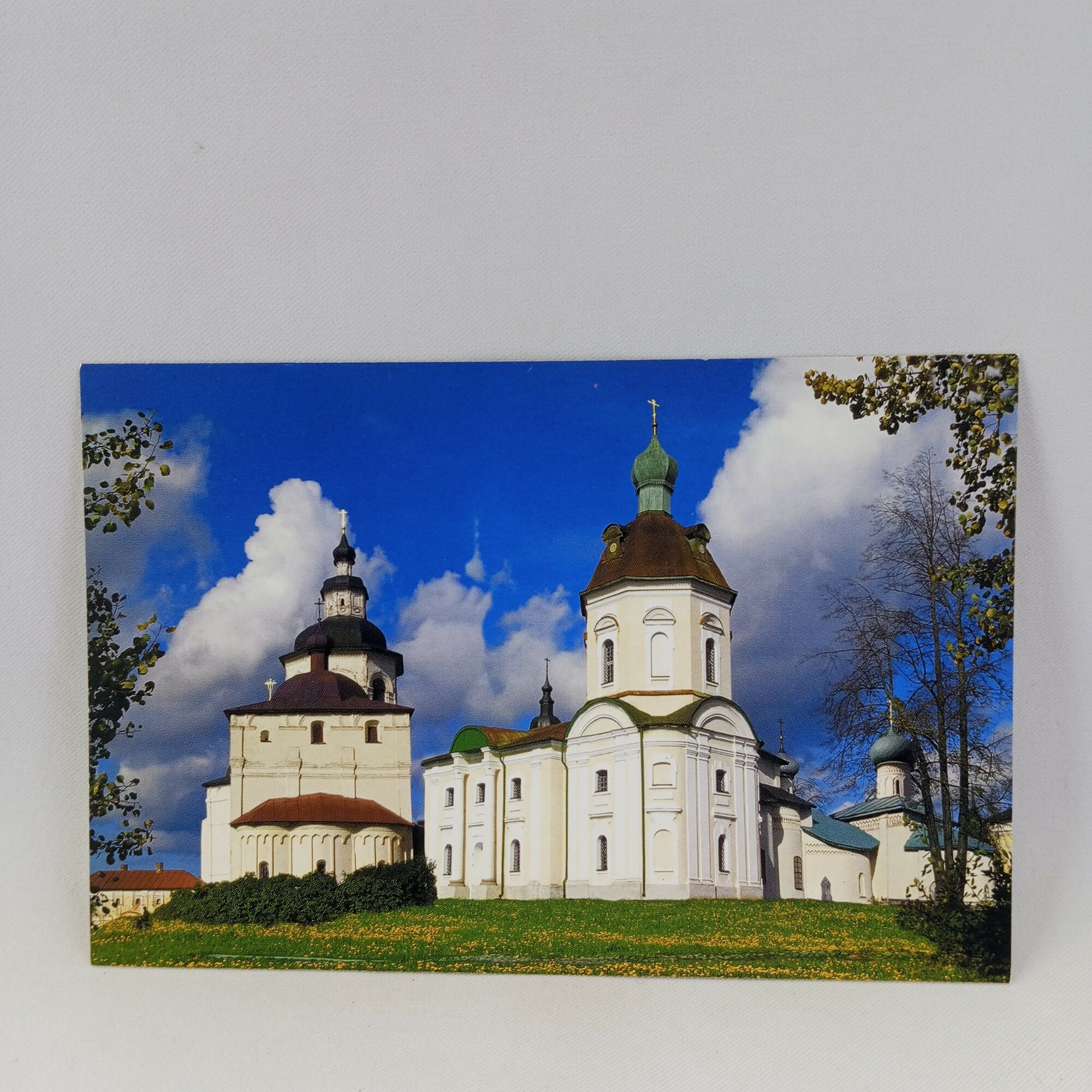 Открытка старинная. Центральный ансамбль Кирилло Белозерского монастыря в Вологодской области