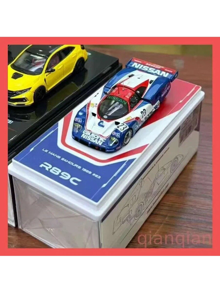 Машинка INNO MODEL 1:64 NISSAN R89C LE MANS 1989 No23 Die-cast Alloy Model Collection Toy Children Gifts