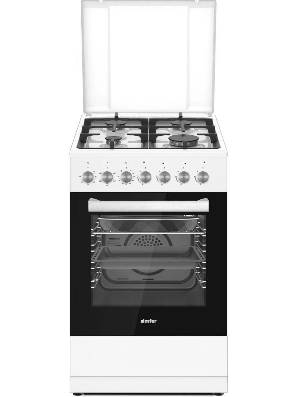 Плита комбинированная Simfer F56MW46015