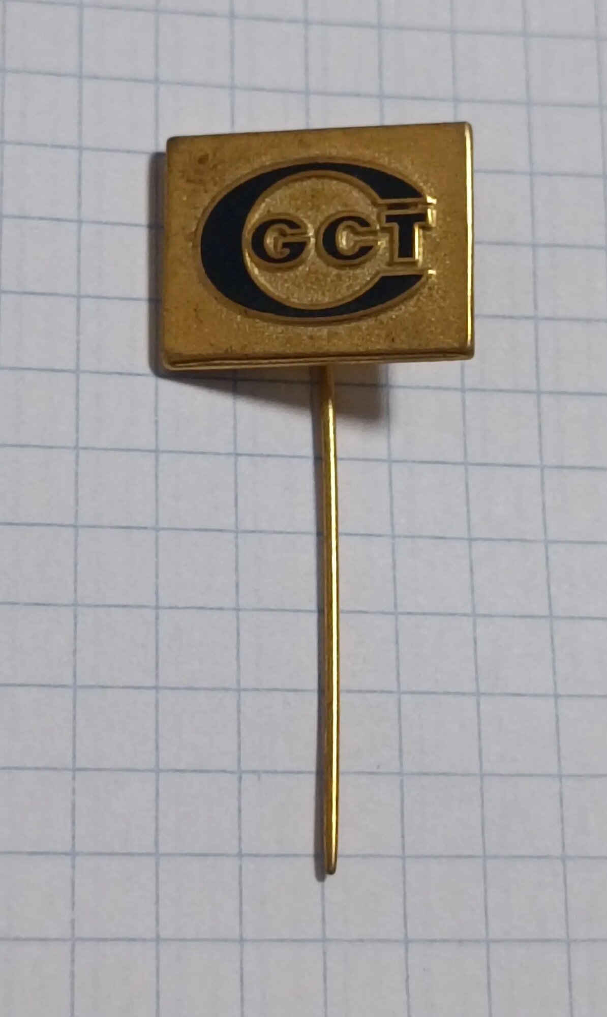 Коллекционный значок GCT Франция