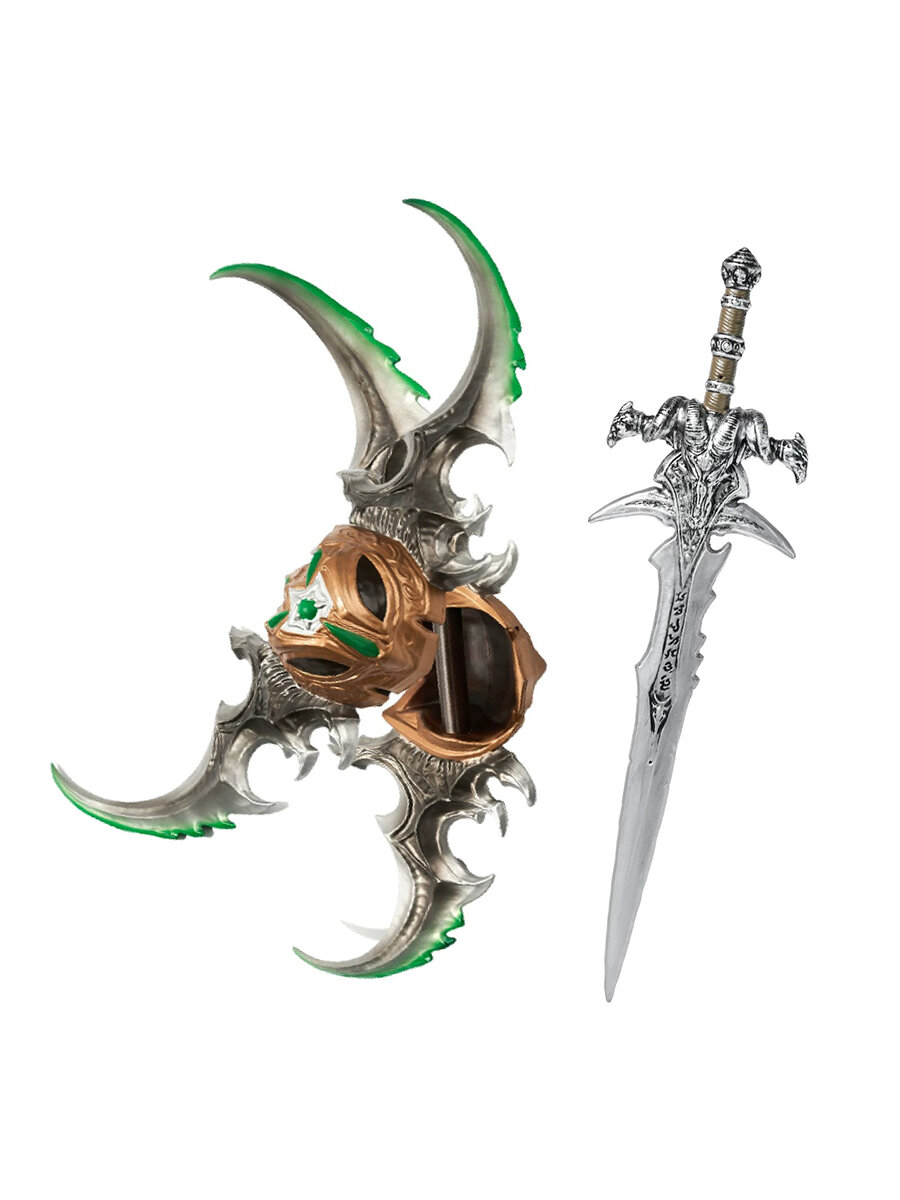 Набор игровых сувениров World of Warcraft: Меч Печали Смерти и Боевые Клинки Аззинота