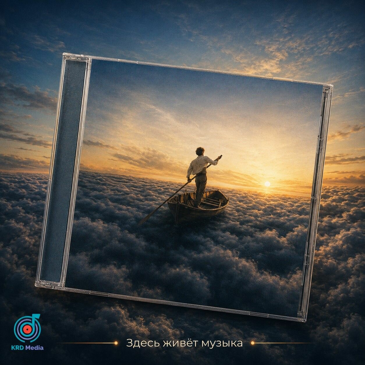 Pink Floyd - The Endless River, 2014, 16-page, CD-Аудио
