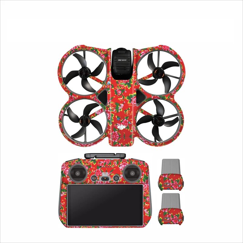 Наколейки для дрона DJI AVATA 360 CQT Красный, 23