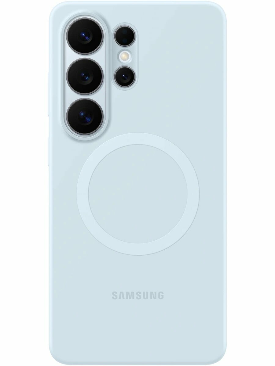 Чехол для Samsung Galaxy S26 Ultra with MagSafe голубой (EF-ES948CLEGRU) Samsung Silicone Magnet Case