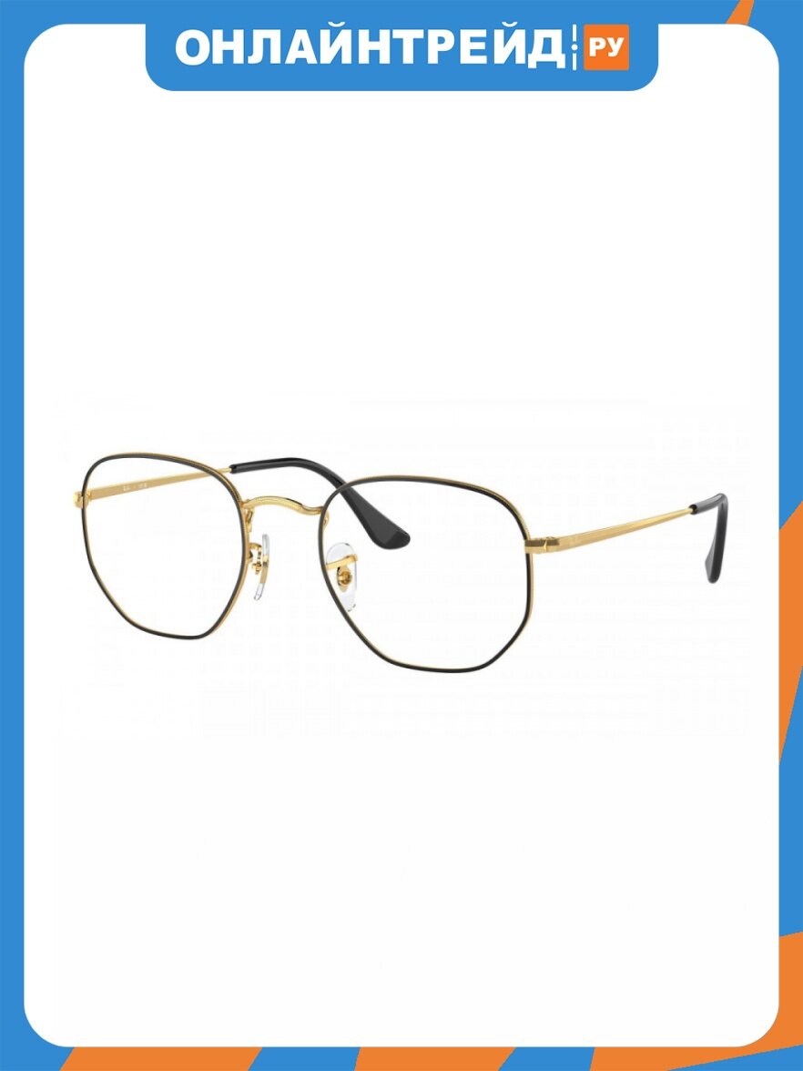 Медицинская оправа Ray Ban 0RX6448317554, черный/золото