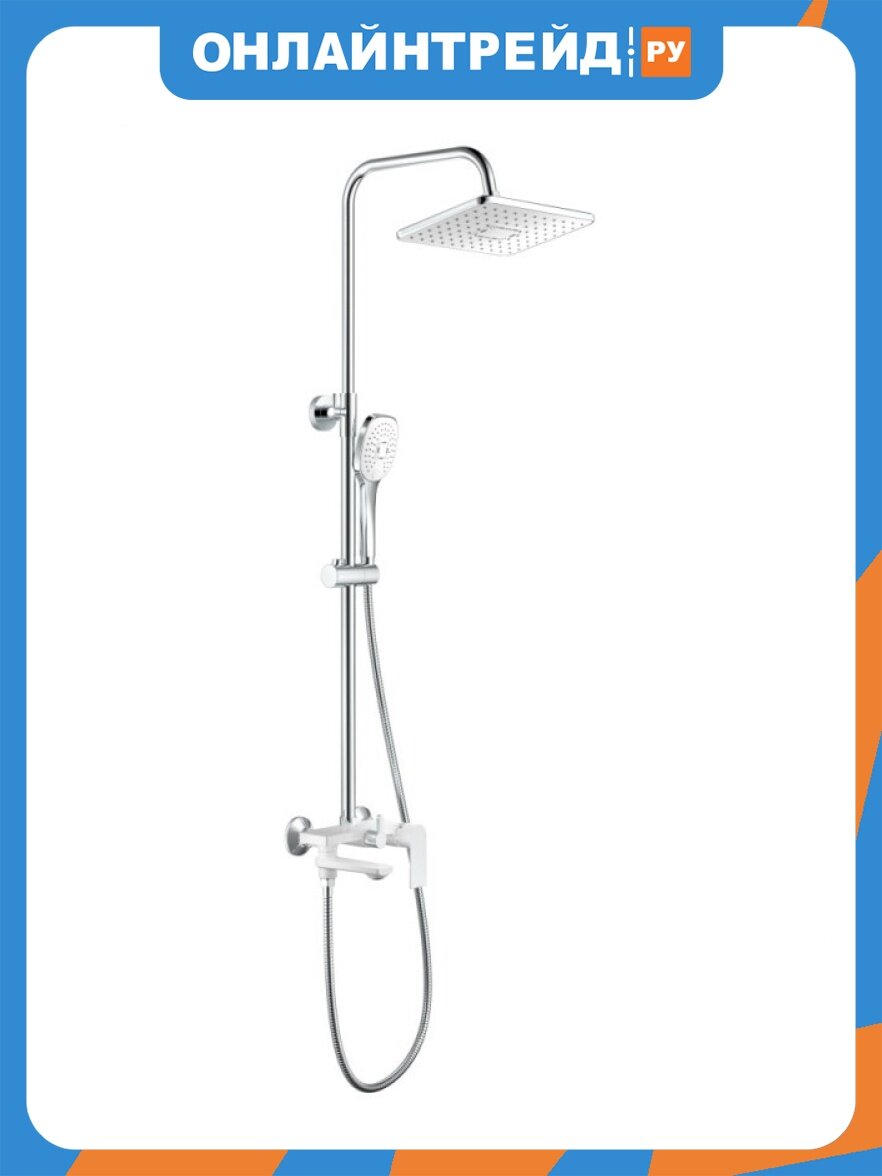 Душевая система Haiba HB24505-8 белый/хром