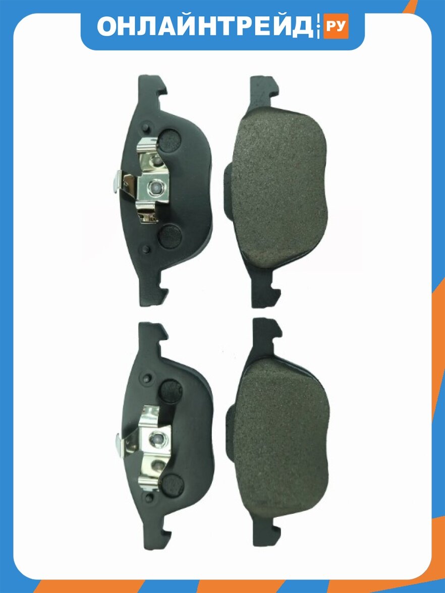 Колодки тормозные барабанные Ctr для FORD FOCUS 2 MAZDA VOLVO, 4 шт, GK0159
