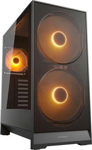Компьютерный корпус Cougar Airface 180 RGB (Airface 180 RGB Black) черный - Midi Tower, SSI CEB, USB 2.0 Type-A, USB 3.2 Gen 1 Type-A
