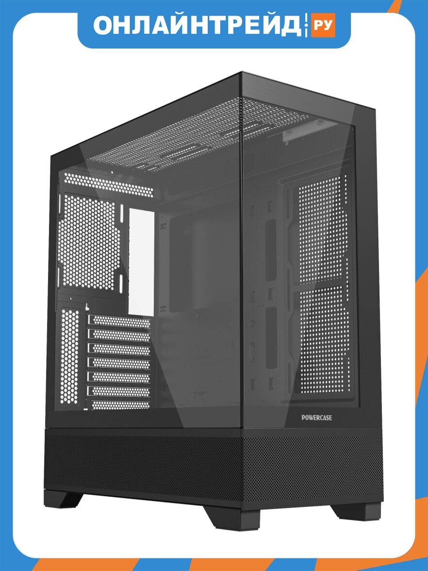 Корпус Powercase Luminous, чёрный (CLB-L0)