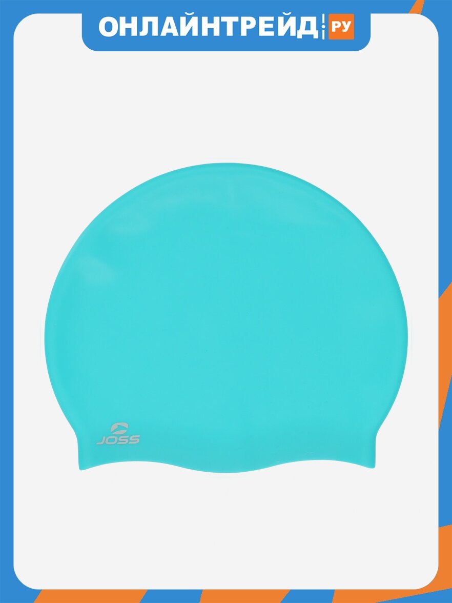 Шапочка для плавания детская Joss Kids' swim cap, emerald, 102167JSS-N2