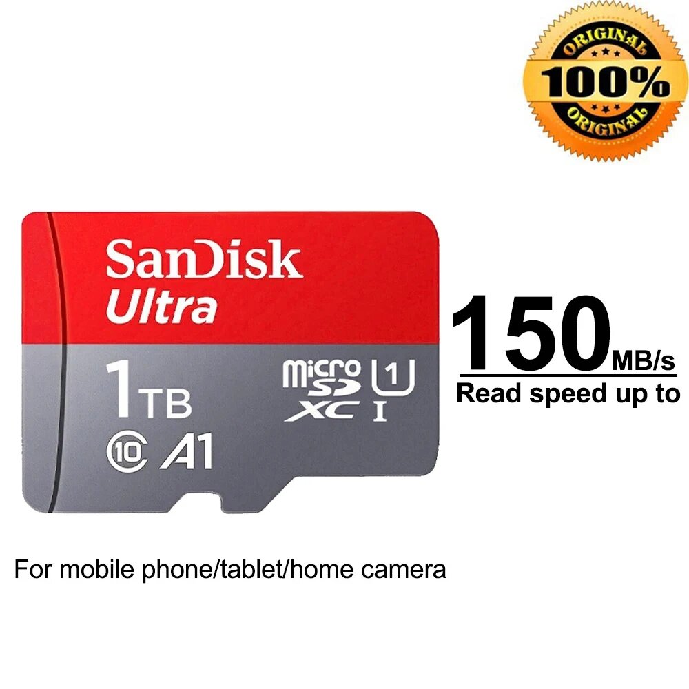 SanDisk Ultra 1TB MicroSDXC карта памяти