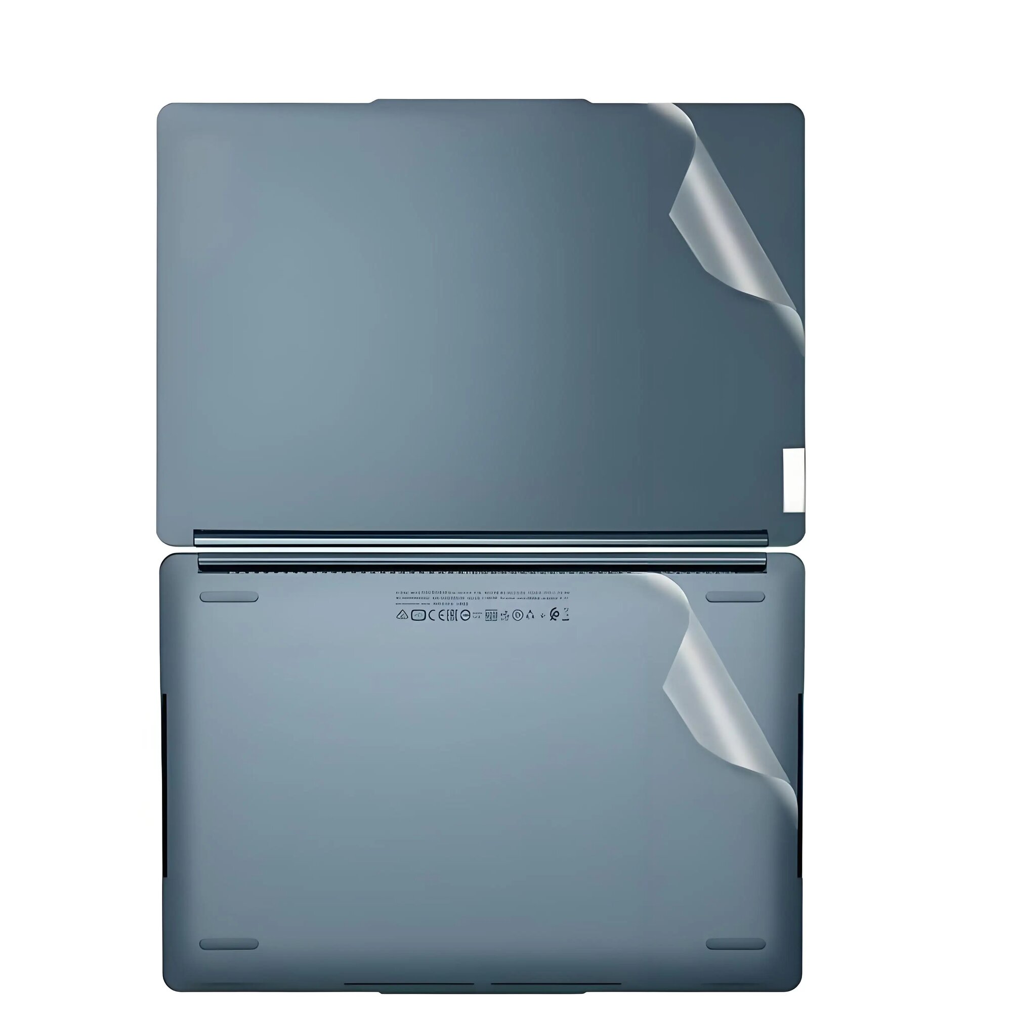 Наклейка на Lenovo Yoga Book 9I 2023-2024, серая, матовая