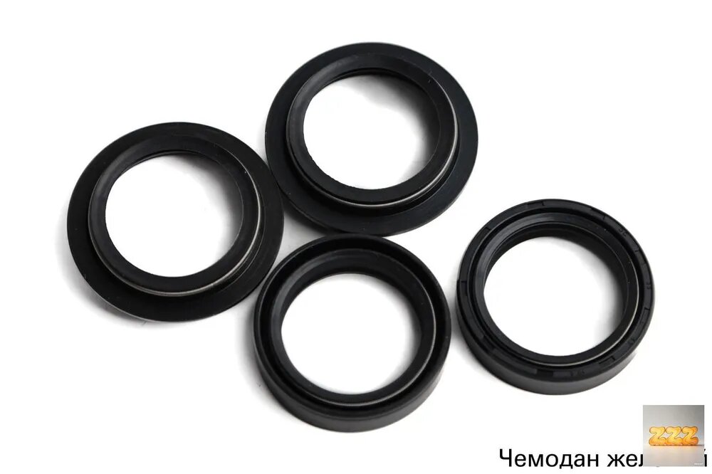 Сальники + пыльники вилки 33x43x10.5/33x43 на мотоцикл, питбайк, эндуро