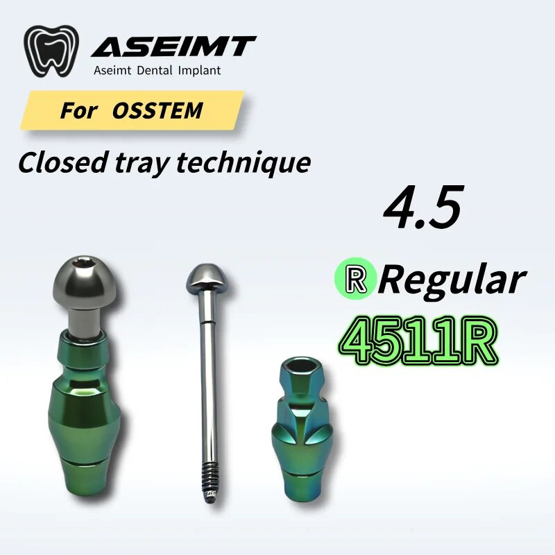 Зубной имплантат ASEIMT Osstem Closed Tray 4511R