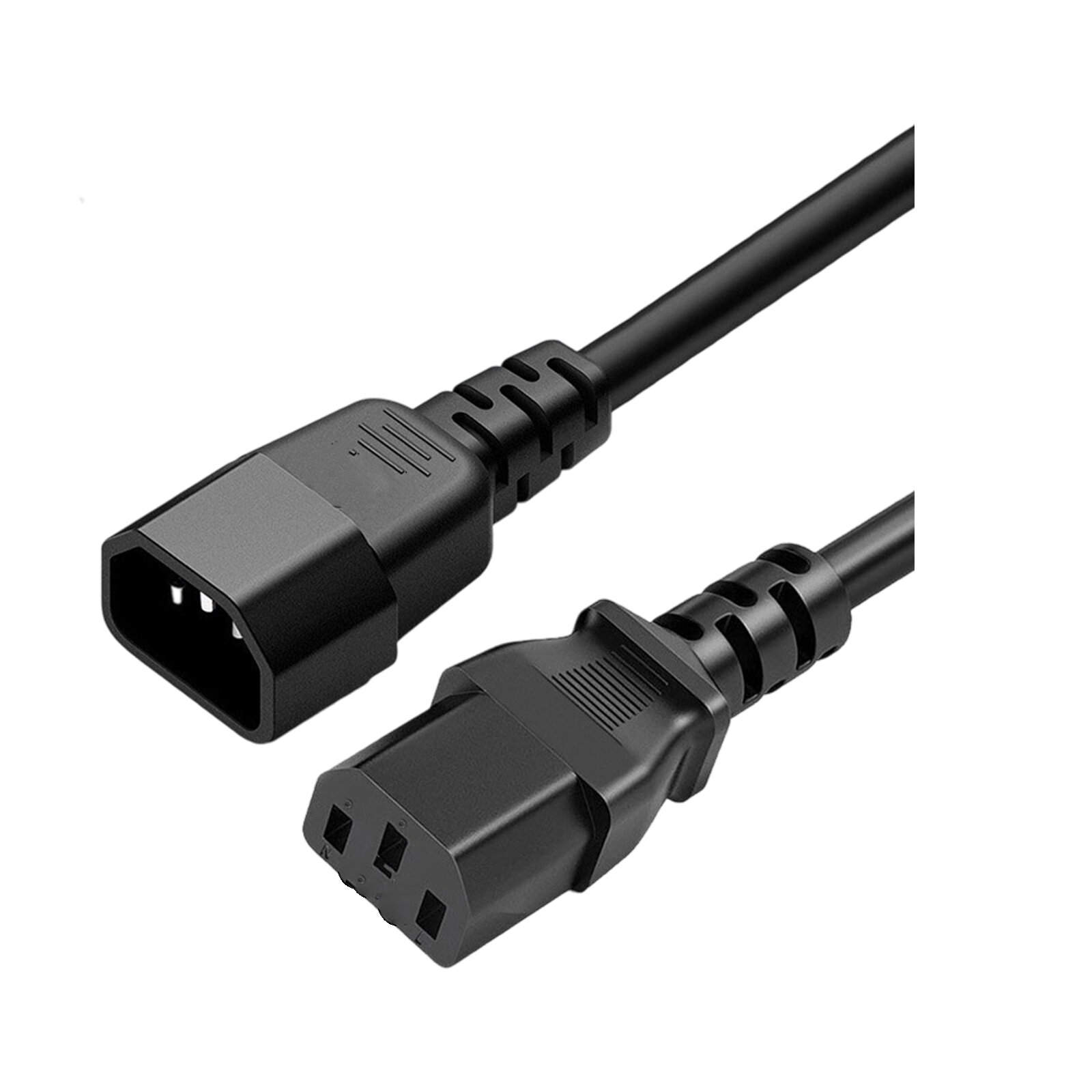 Кабель питания IEC C13-C14 18AWG с огнестойкими медными