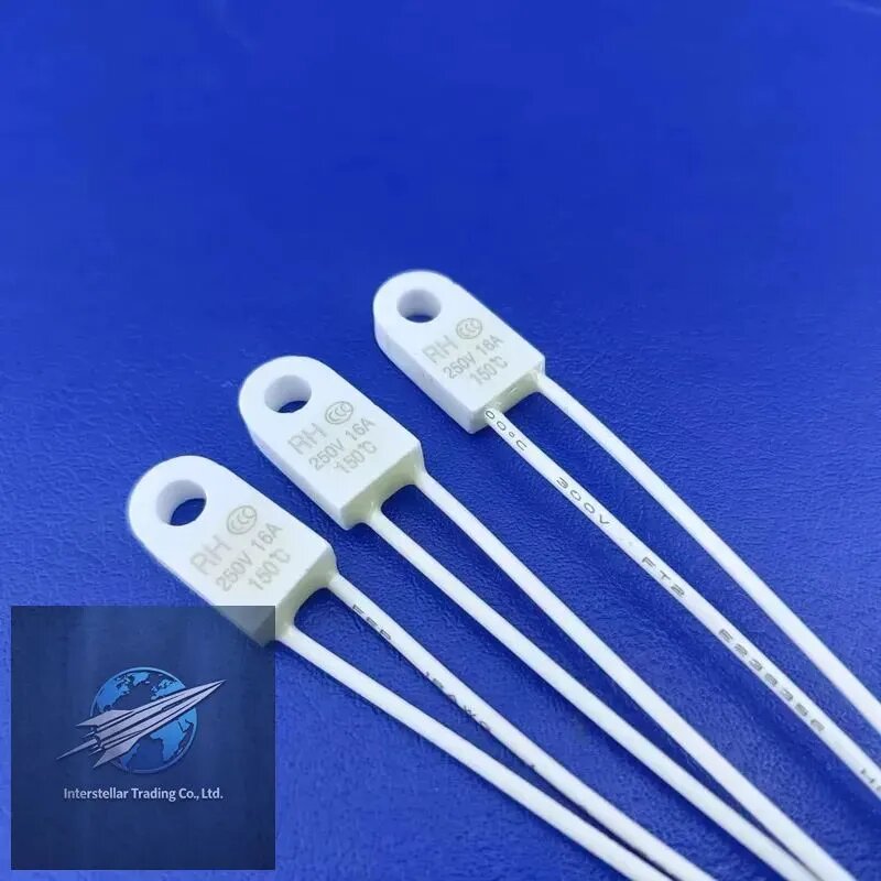 3 шт Термопредохранитель RH-02 150C 15A 16A 250V керамика подкова