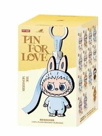 Labubu оригинал/ Labubu Pin For Love Серия 4.0Случайная фигурка A-M/Сюрприз коробочка