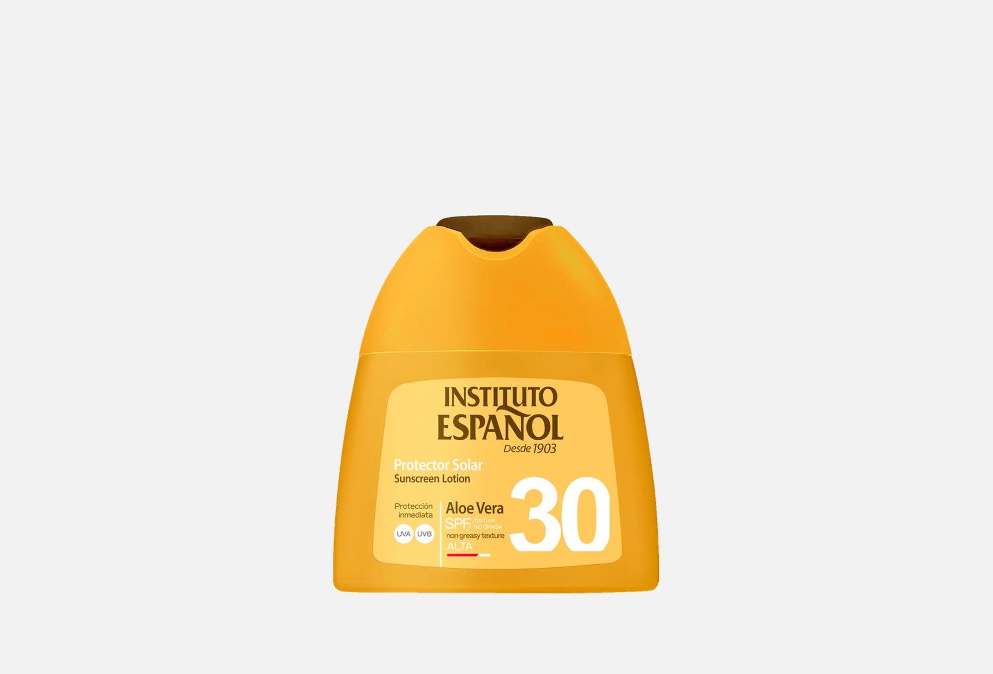 INSTITUTO ESPANOL ALOE VERA Солнцезащитный влагостойкий лосьон для тела SPF30 100мл