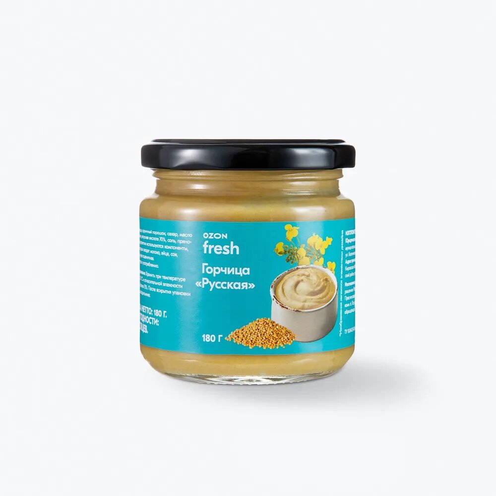 Горчица русская 180 г, Ozon fresh