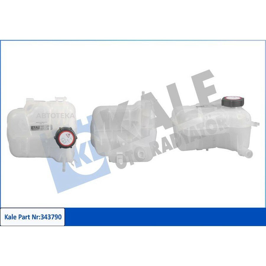 Бачок расширительный для а/м Opel Astra J (10-)/Chevrolet Cruze (09-) Orlando (10-) с крышкой KALE 343790