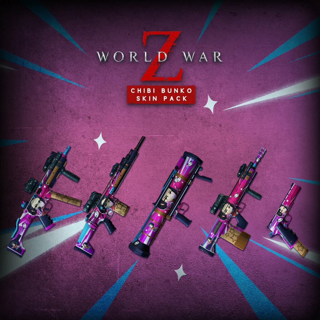 Дополнение World War Z - Chibi Bunko Skin Pack, цифровое издание PlayStation 5, регион Турция / код пополнения баланса