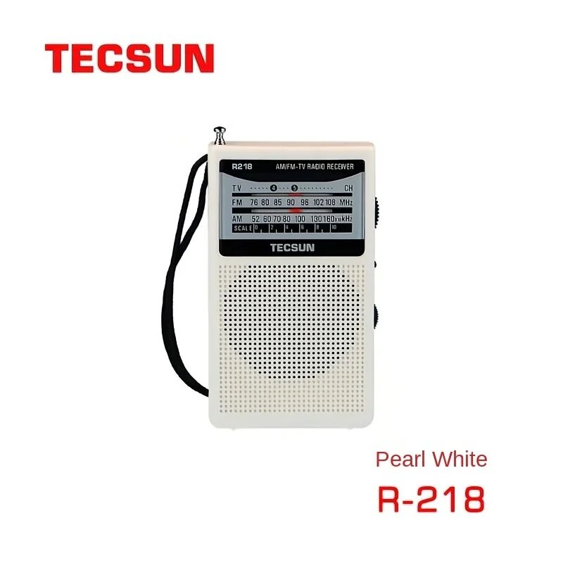 TECSUN R-218 Pearl white Портативное радио