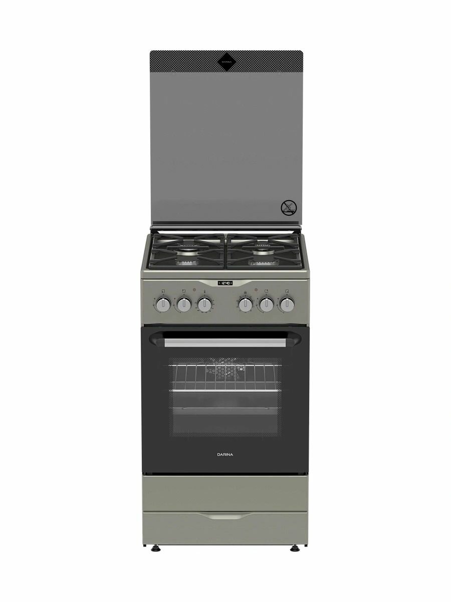 Плита Комбинированная Darina PL KM241 311 1X 50см нержавеющая сталь