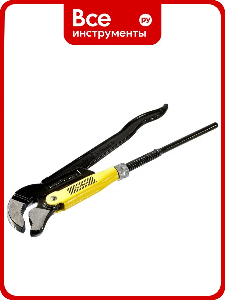 Трубный ключ Hanskonner HK1045-04-P1, CrV, №1, 41 мм, 32 см, 0,81 кг