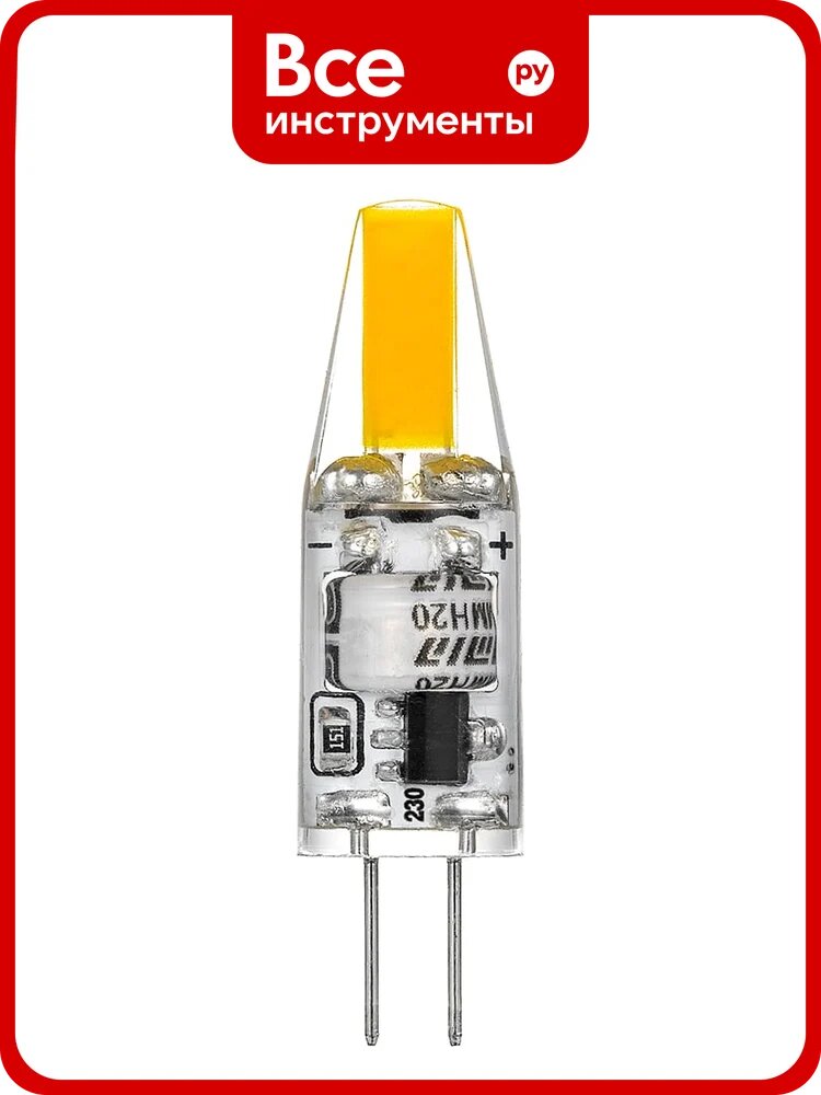 Лампа светодиодная General Lighting Systems GLDEN-G4-3-C-220-4500 661543