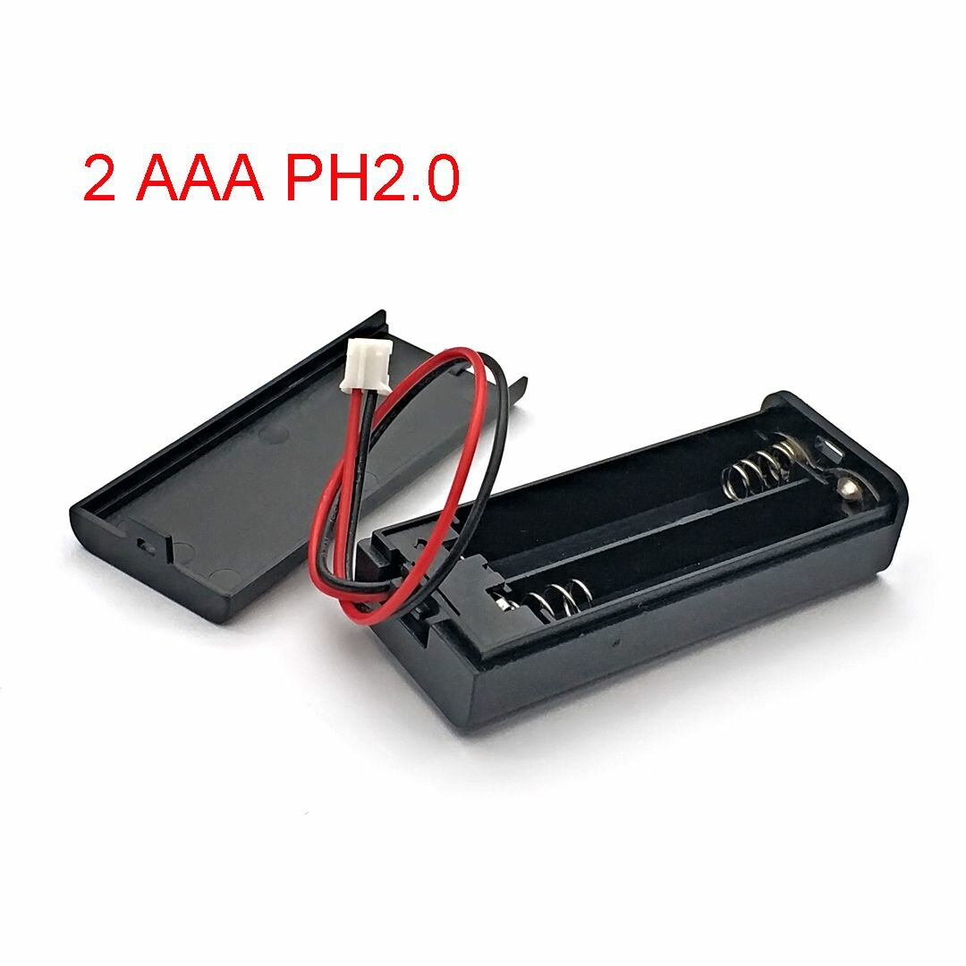 Бокс для батареек, красный, AAA Battery Holder для AAA батареек держатель батареек