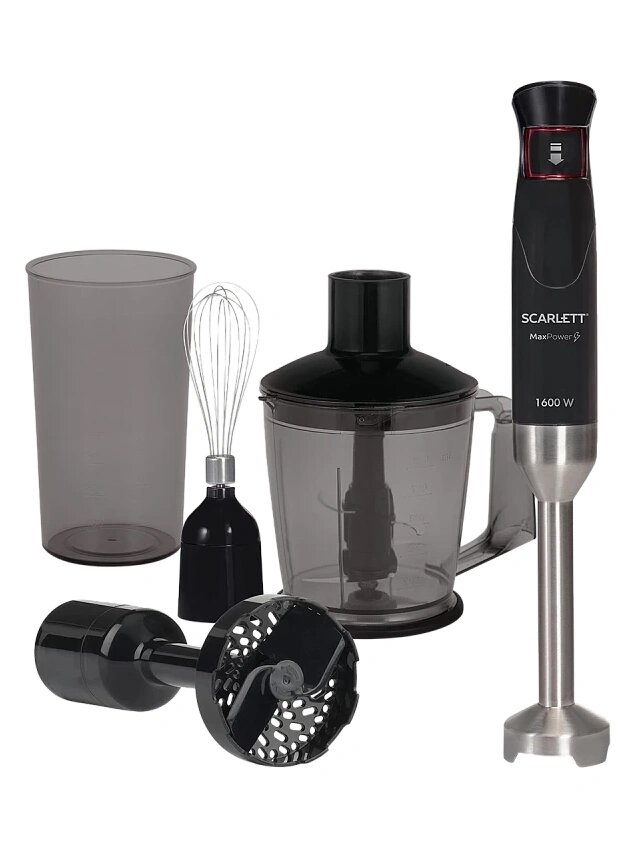 Блендер погружной Scarlett SC-HB42M35 1600Вт черный