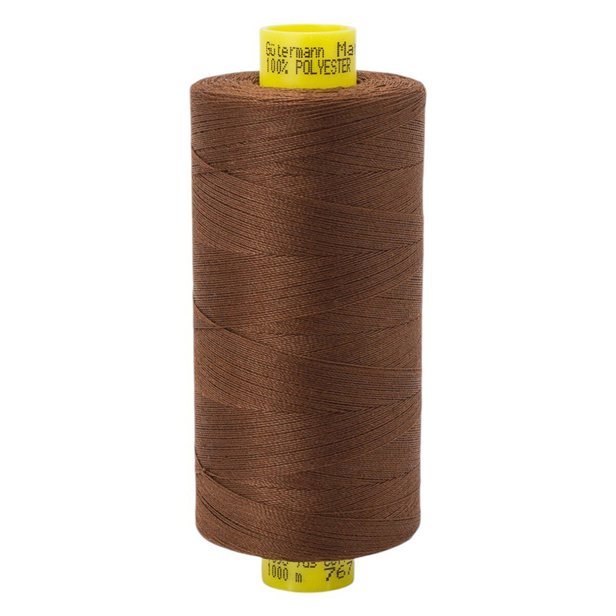 Нитки Mara 120/1000 м универсальные, 100% полиэстер Gutermann 700207 (767 светло-коричневый), 10 шт