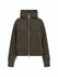 Худи Sacai Pleated zip-up hoodie, размер 42