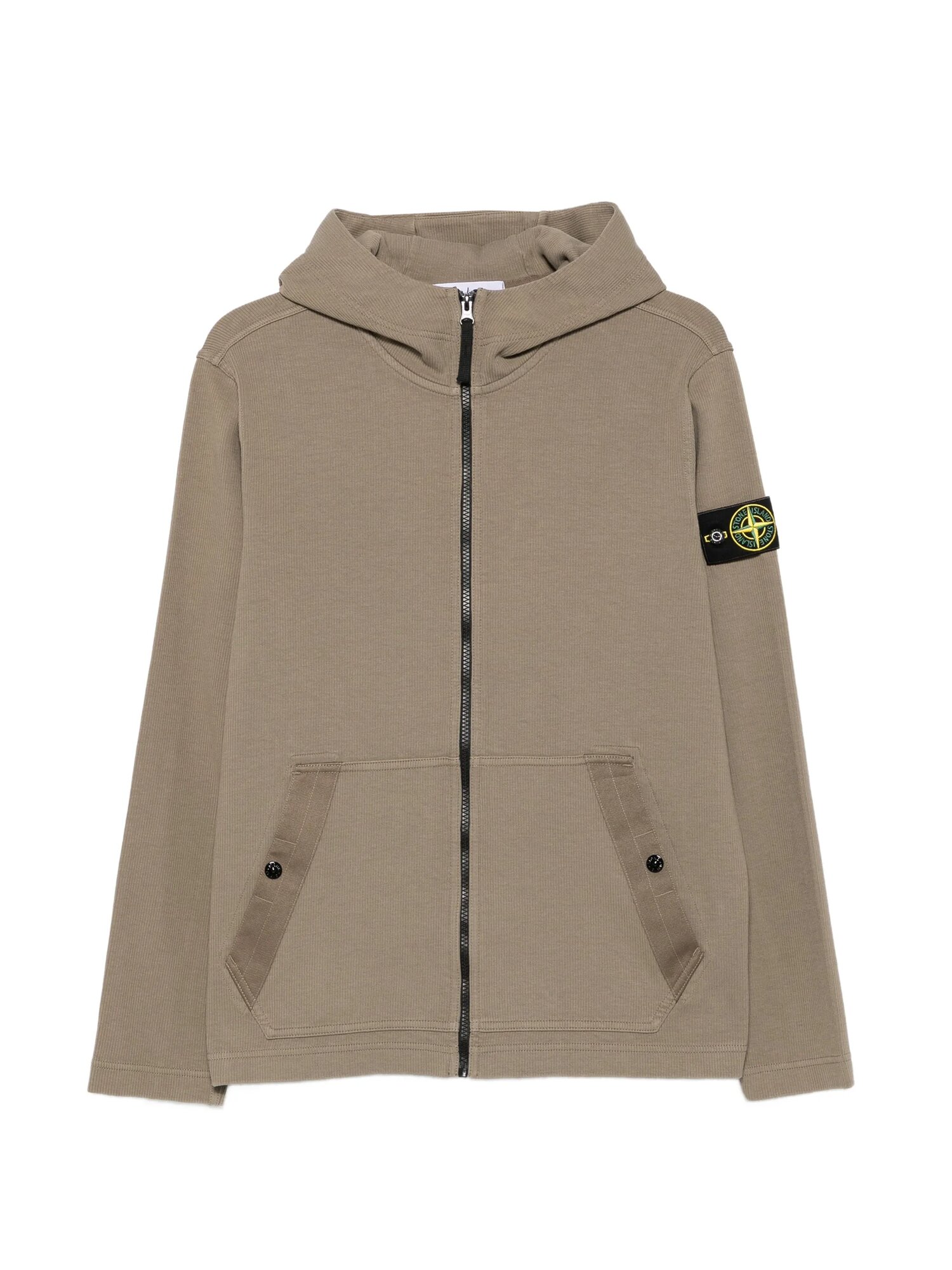 Худи Logo-patch zip-up hoodie