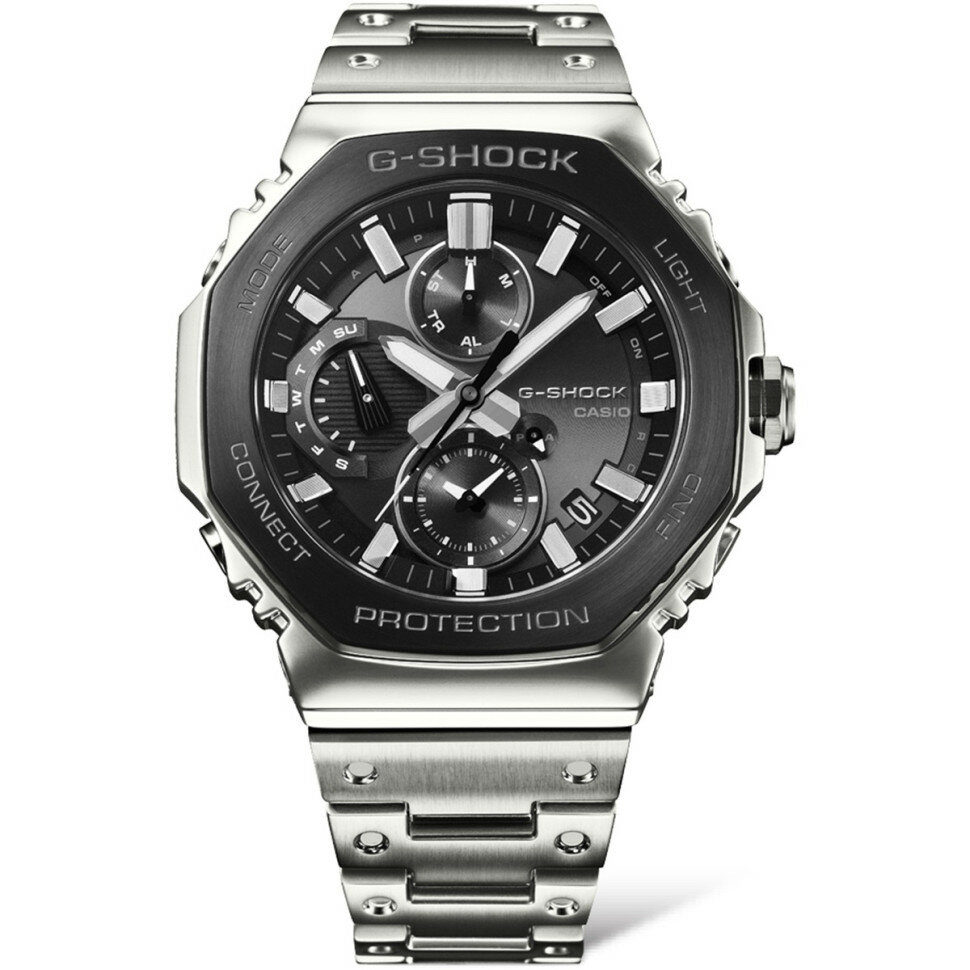 Наручные часы CASIO G-Shock, черный, серебряный — фото 1