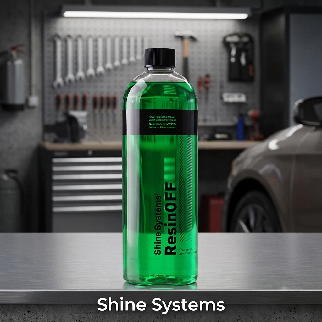 Очиститель кузова от древесных смол Shine Systems ResinOFF, 750 мл SS876